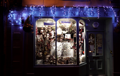 Shopping in Penrith town, Cumbria